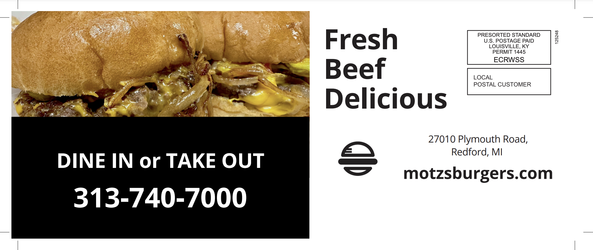 Restaurant Direct Mail Menu Examples | Promote Your Menu with Direct ...